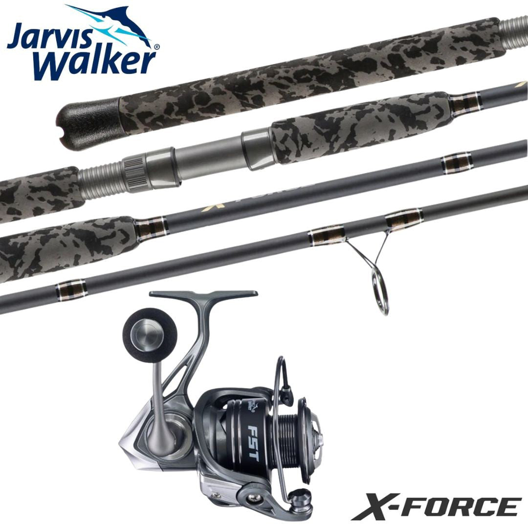 Jarvis Walker X Force Combos with FST Reel — Spot On Fishing Tackle