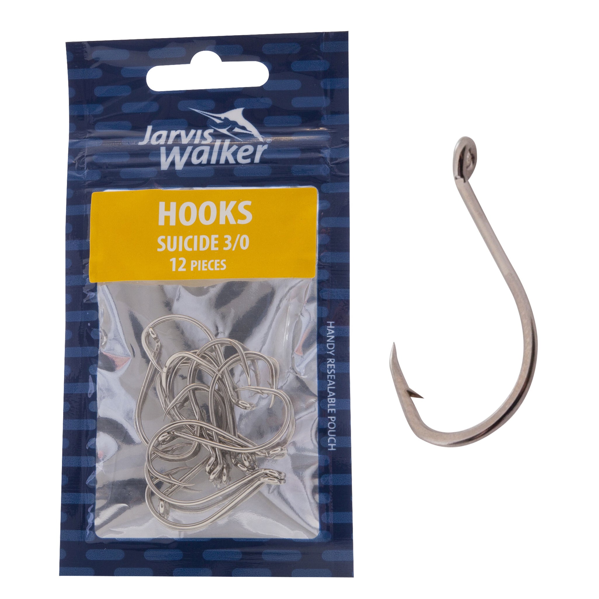 Jarvis Walker Suicide Nickel Hooks - Jarvis Walker — Spot On Fishing Tackle